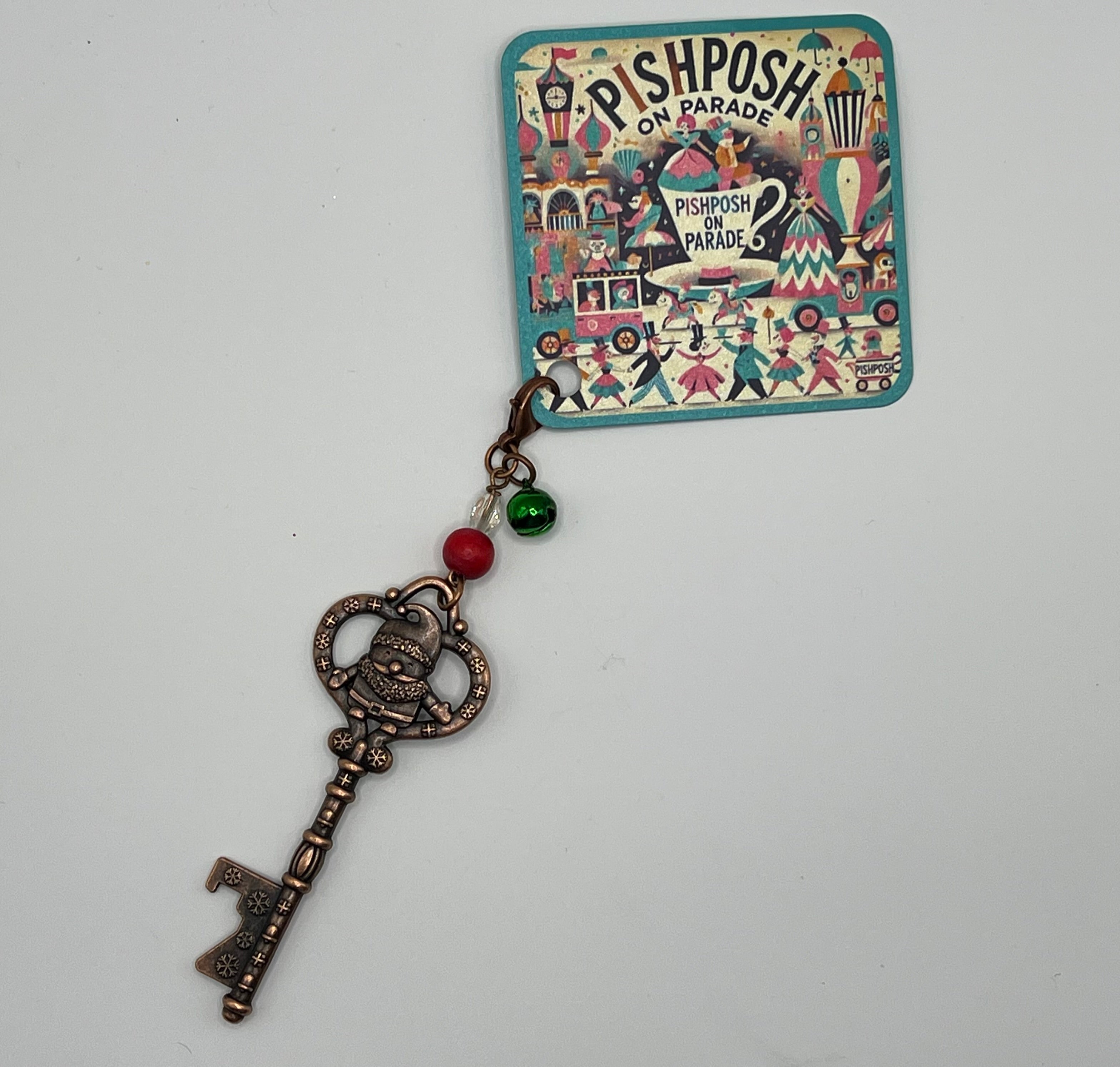 Santa’s House Key with Jingle Bell – PishPosh on Parade